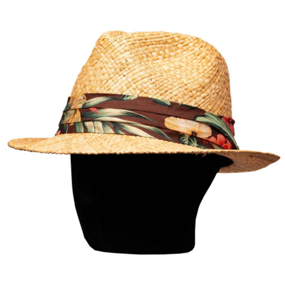 Saint Martin - Tropical Straw Fedora | eBay