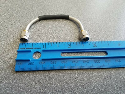 RF Semi Rigid Micro-Coax UT-141-SA-AL-TP-M17 , SMA Male connectors, 3.5 ...