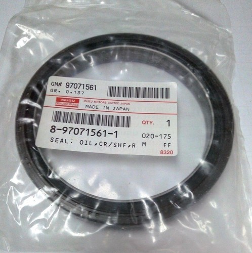 ISUZU D-MAX CRANKSHAFT OIL SEAL REAR 2009-2019 GENUINE PARTS 8970715611 ...