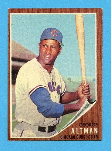 1962 TOPPS # 240 GEORGE ALTMAN CHICAGO CUBS EX+MT FREE SHIPPING | eBay