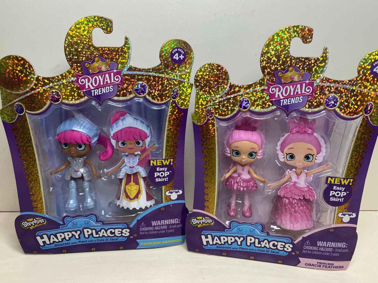 Shopkins Happy Places Royal Trends Princess Armanda & Princess Gracie ...