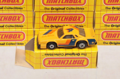 VINTAGE 1983 MATCHBOX CHEVY PRO STOCKER 00-00-34 NEW NEVER USED IN BOX ...