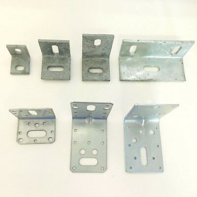 Heavy Angle Cleats, Angle Brackets - Galvanised Corner Brackets Various ...