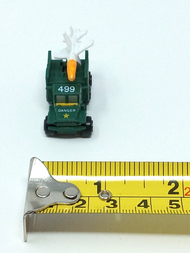 Micro Machines Galoob 1987 Missile Truck Mini US Army heat resistant ...