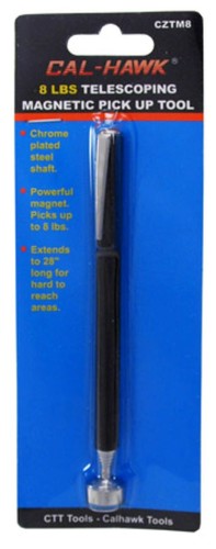 Telescoping Magnetic Pick Up Tool 8lbs Magnet Chrome Plated Cal-Hawk ...