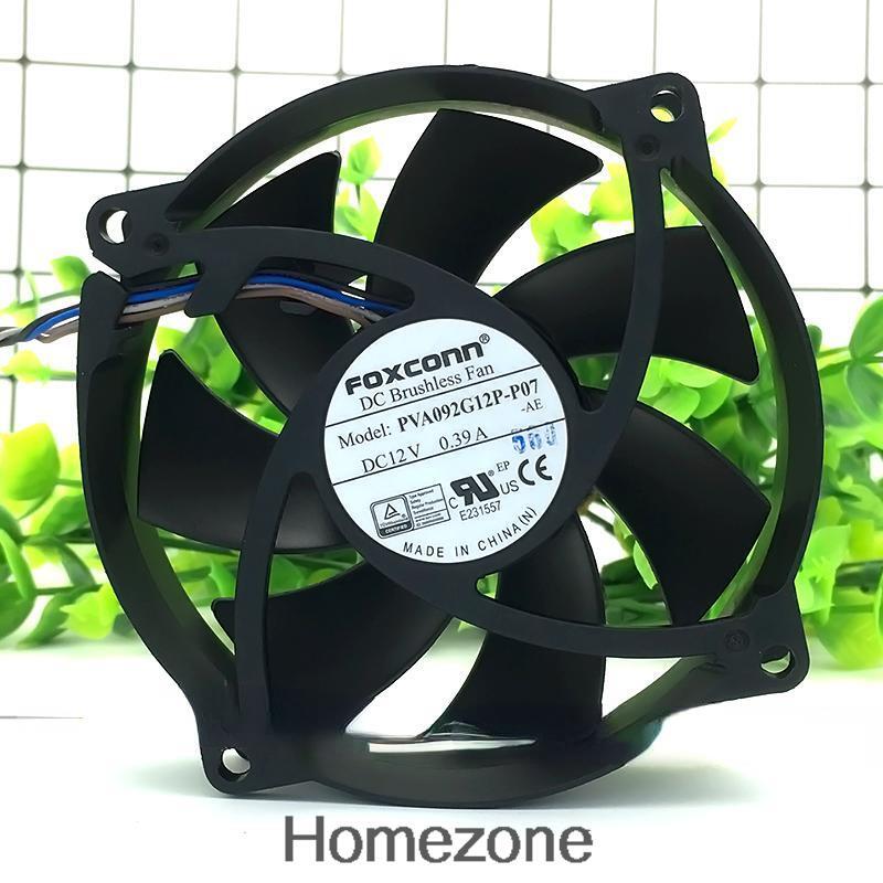 Foxconn PVA092G12P-P07 12V 0.39A 9CM 9225 4-pin cooling fan | eBay
