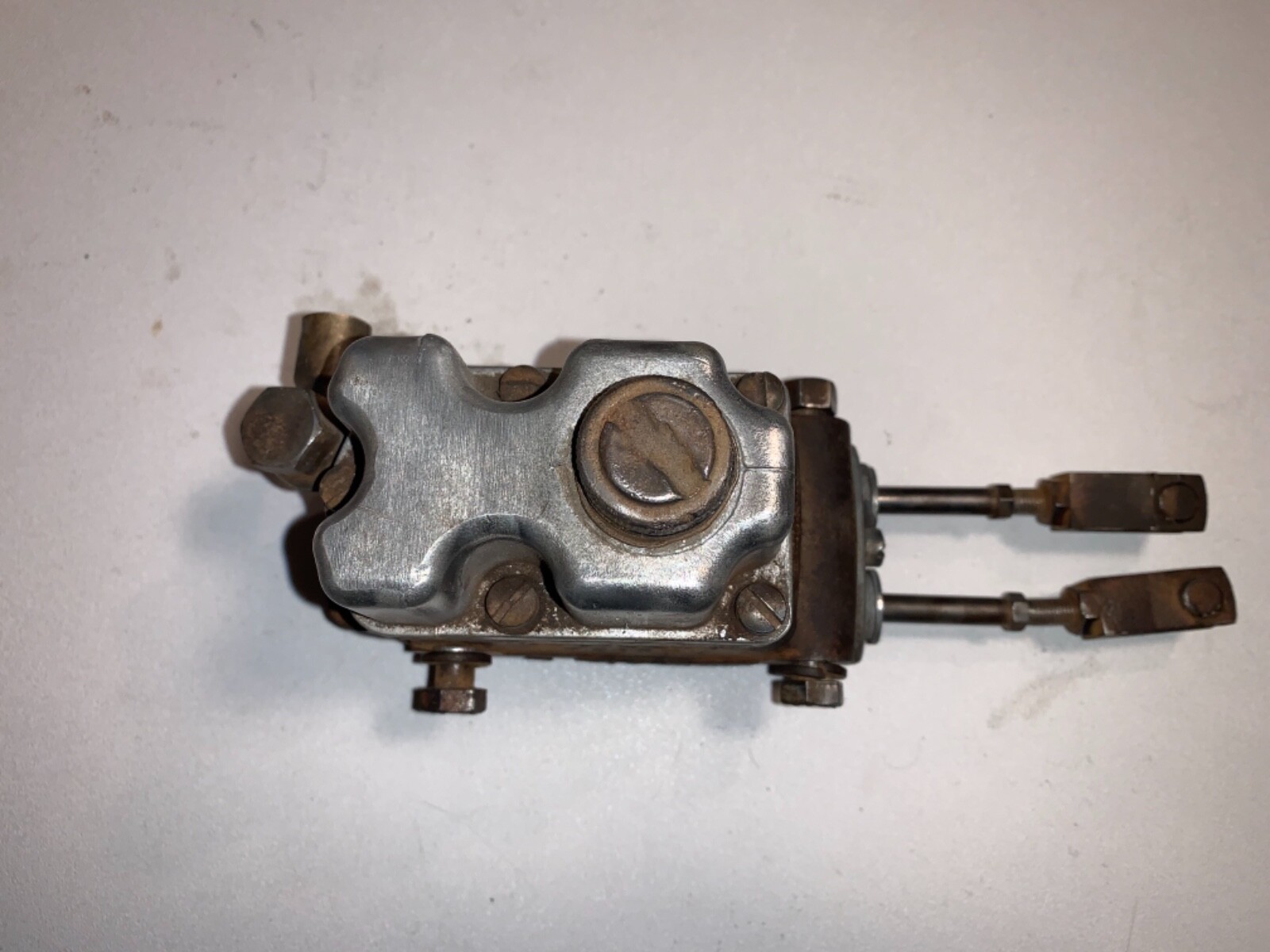 Original Lockheed Metal Top Dual Master Cylinder 38183C off 1960 MGA ...