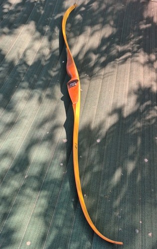 Bear Alaskan Recurve Long Bow 40# AMO 62"KF14845 Hunting | eBay