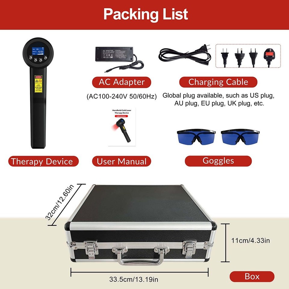 Class IV Cold Laser Therapy Device Professional Laser Treatment 8W High ...