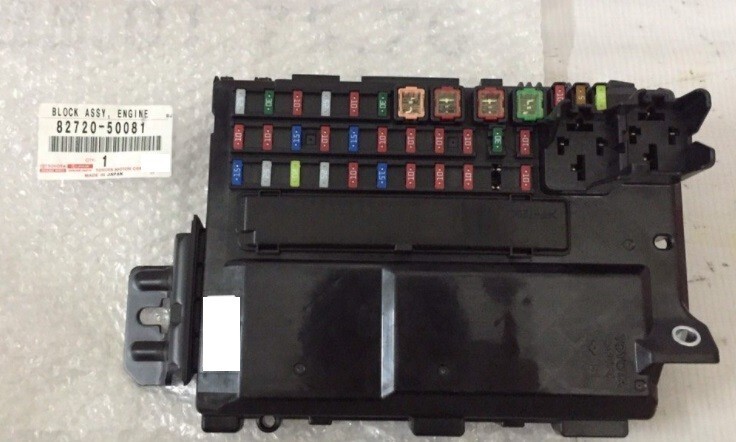 82720-50081 Lexus LS460 LS600h Fuse Relay Engine Room Junction Block ...