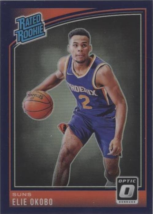 2018-19 Panini Donruss Optic - Rated Rookie Elie Okobo #159 Purple ...