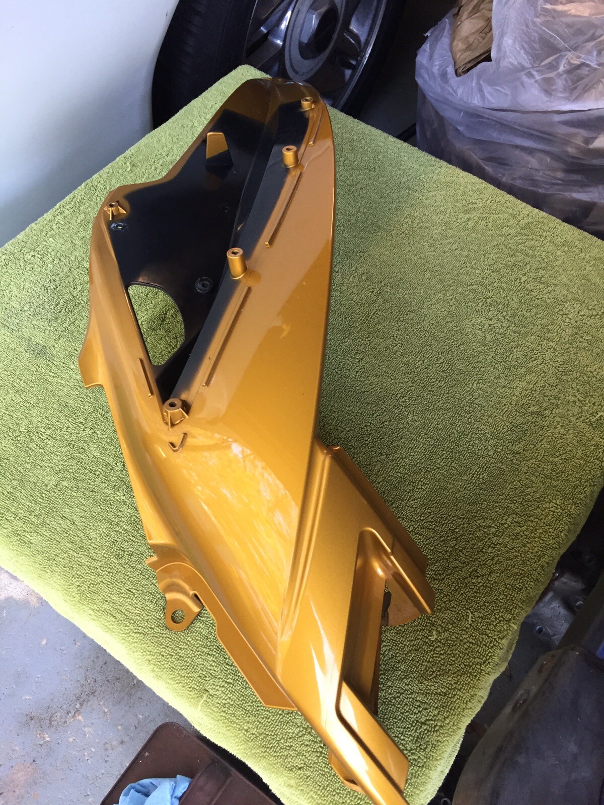 SEADOO 4-TEC RXP LH UPPER MOULDING MAYA GOLD 291002339 2006 RXP 215 Sea ...