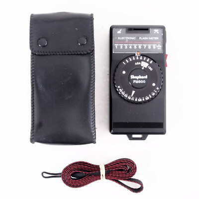 :Shepherd/Polaris FM800 Electronic Hand Held Flash Light Meter w/ Case ...