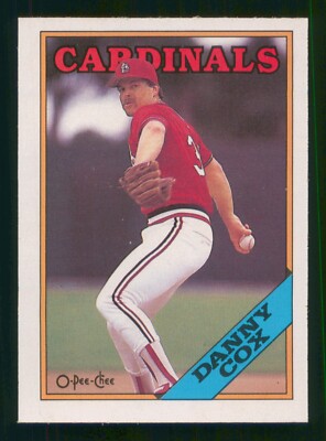 DANNY COX 1988 O-PEE-CHEE 88 NO 59 NRMINT+ 59710 | eBay