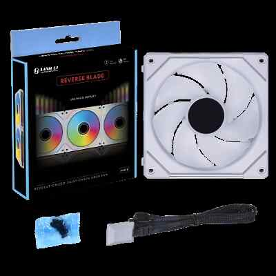 Lian Li UNI FAN SL Infinity 140 Reverse Blade Single Pack White ...