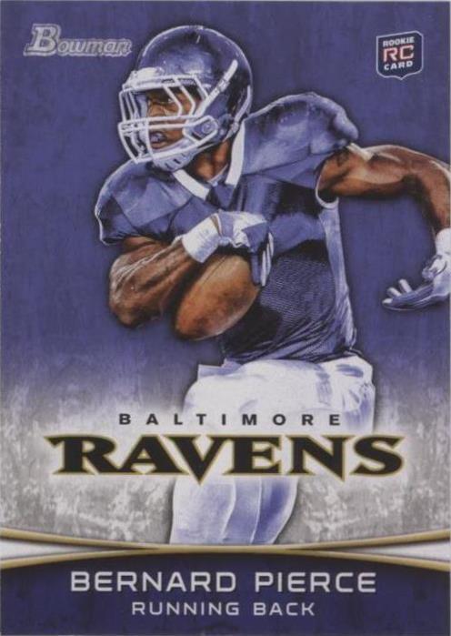 2012 Bowman - Bernard Pierce #149 Purple (RC) for sale online | eBay