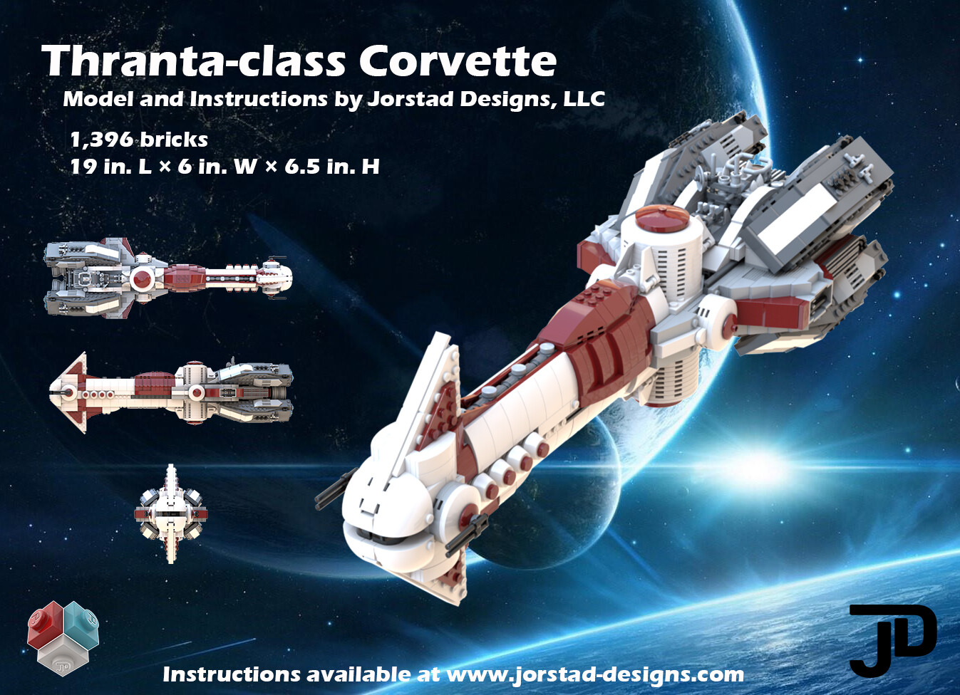 Star Wars UCS Thranta-Class Corvette INSTRUCTIONS ONLY Collectors MOC ...