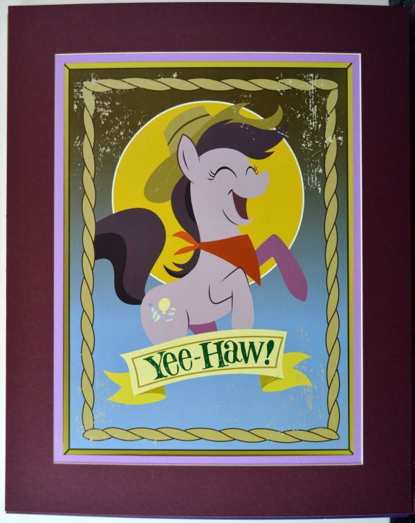 MY LITTLE PONY - YEE- HAW POSTER Professional Matted 16 X 20 | eBay