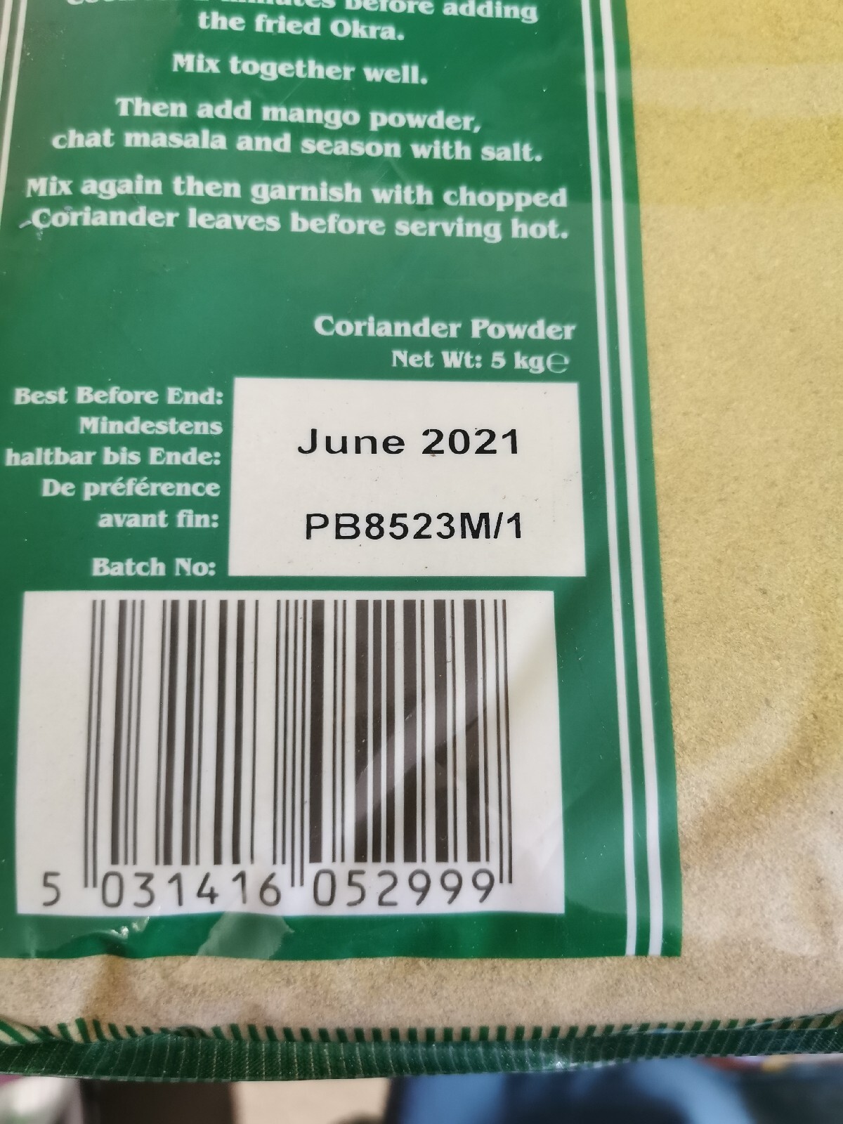 Heera Coriander Powder 5 Kg | eBay UK