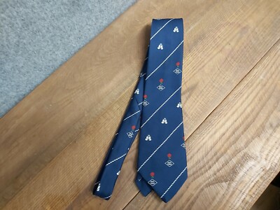 Macaseta Navy Blue NWC SA Boxing Association Logo Neck Tie | eBay