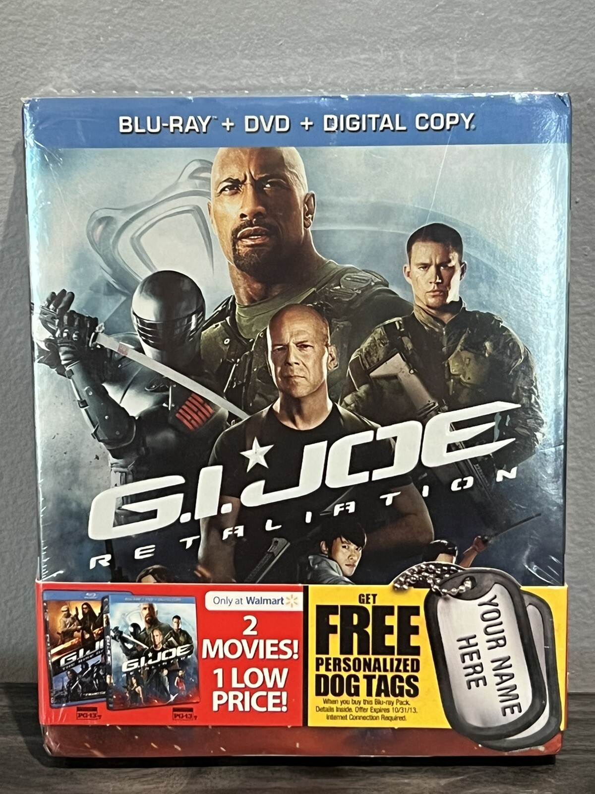 Gi Joe Retaliation Blu Ray Cover