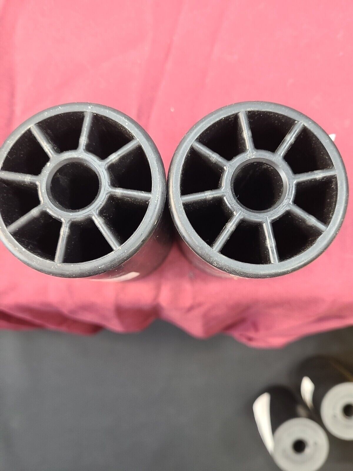 2 Pack Genuine Simplicity 1668513SM Mower Deck Rollers Smooth 5/8" Fits ...