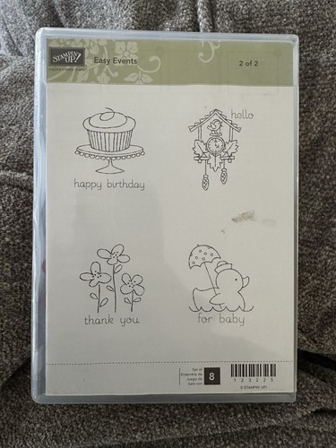 Easy Events - Stamping Up Stamp Set Retired | eBay