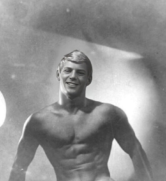 VINTAGE MALE PORTRAIT #0523-644-JH -JOHN HAMILL- free shipping in usa ...