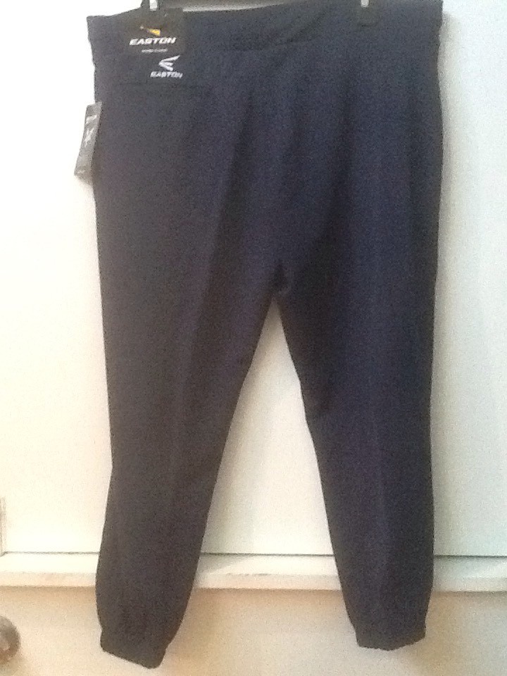NEW Womens Easton Bio-Dri Navy Blue Softball Pants Size XL Extra Large ...