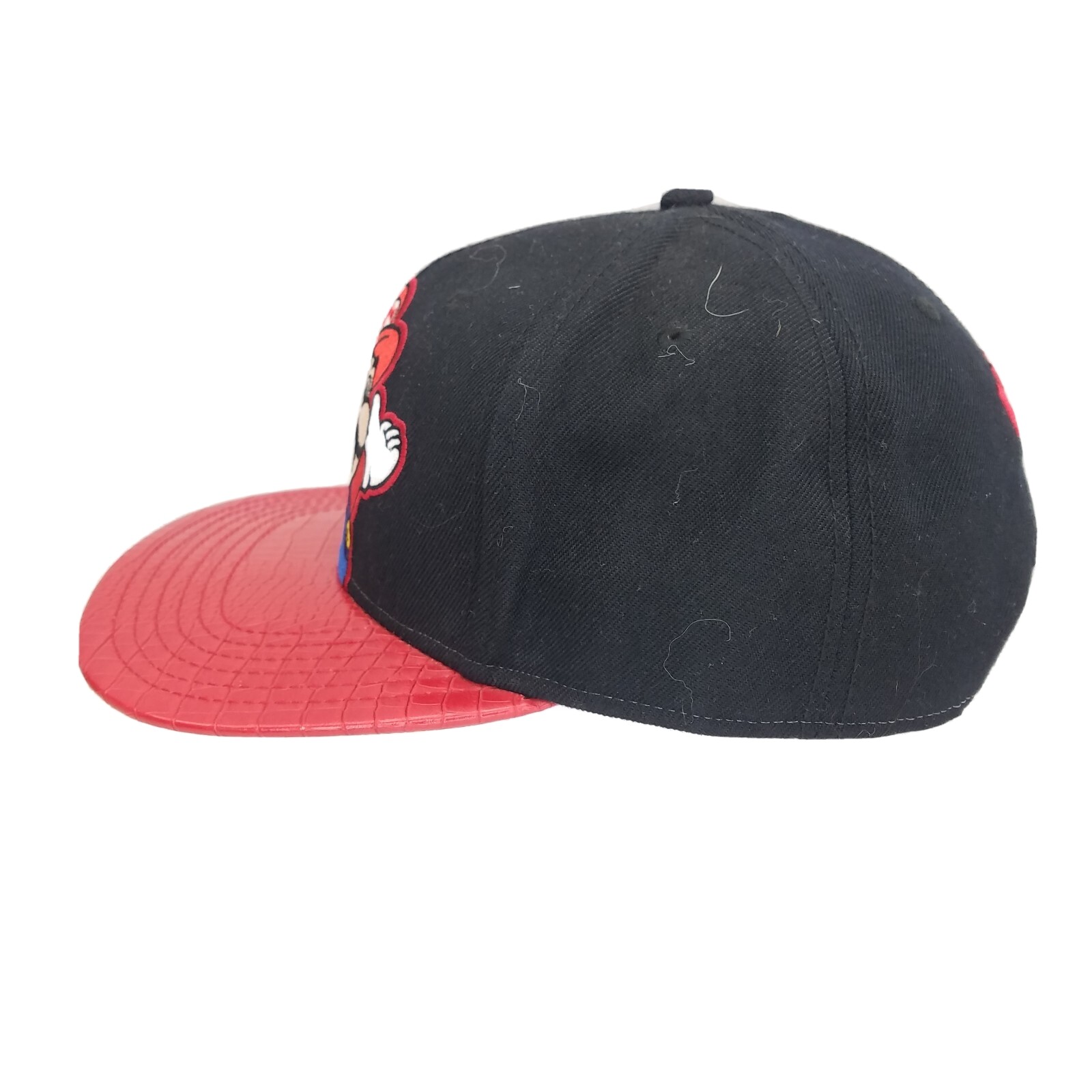 Super Mario Nintendo Hat Video Game Flat Bill Cap All… - Gem