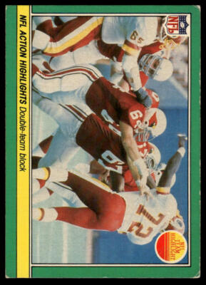 1984 Fleer Team Action #80 Double-Team Block | eBay