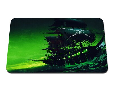 Pirate Ship Playmat Custom Neoprene Flying Dutchman Board Game Mat for ...