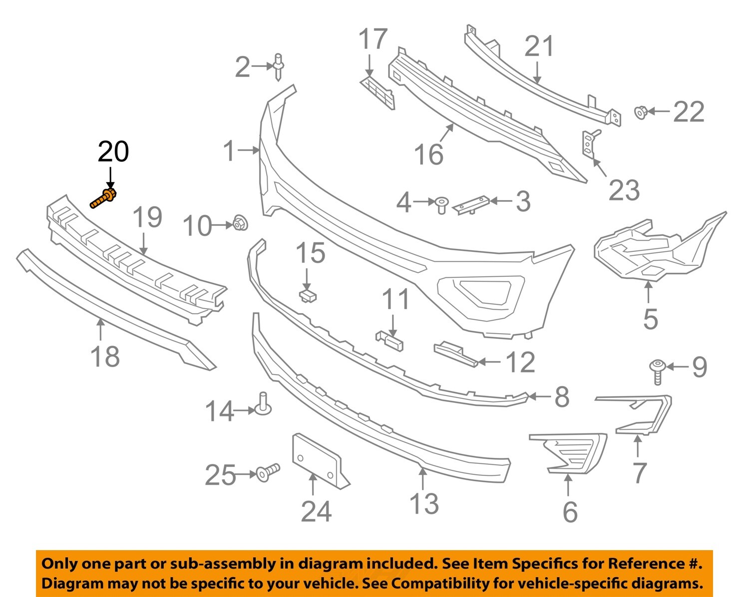 Lincoln Ford OEM MKT Liftgate Tailgate Hatch-lower Gate Trim Clip ...