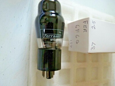 6F6G Ferranti KT63 New Old Stock Valve Tube 1pc Ma19A | eBay