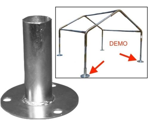 Canopy Foot Pads For 1-3/8" & 1-5/8" Carport Tent Shade Batting Cage ...