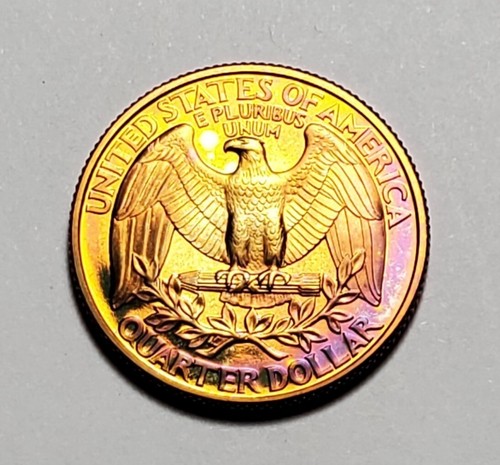 TONED 1996 S WASHINGTON QUARTER CLAD PROOF UNC #C1736 | eBay