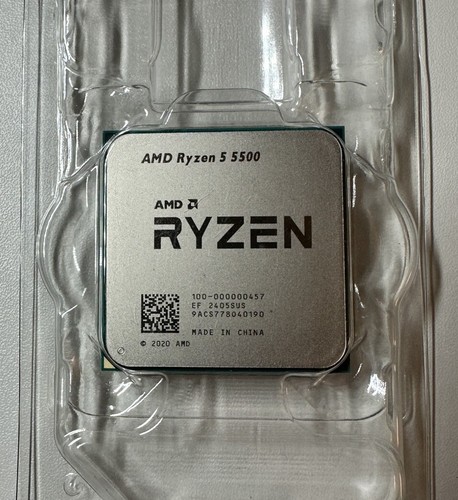 NEW AMD Ryzen 5 5500 6 Core AM4 CPU 12-Thread 3.6GHz Processor 65W R5 ...