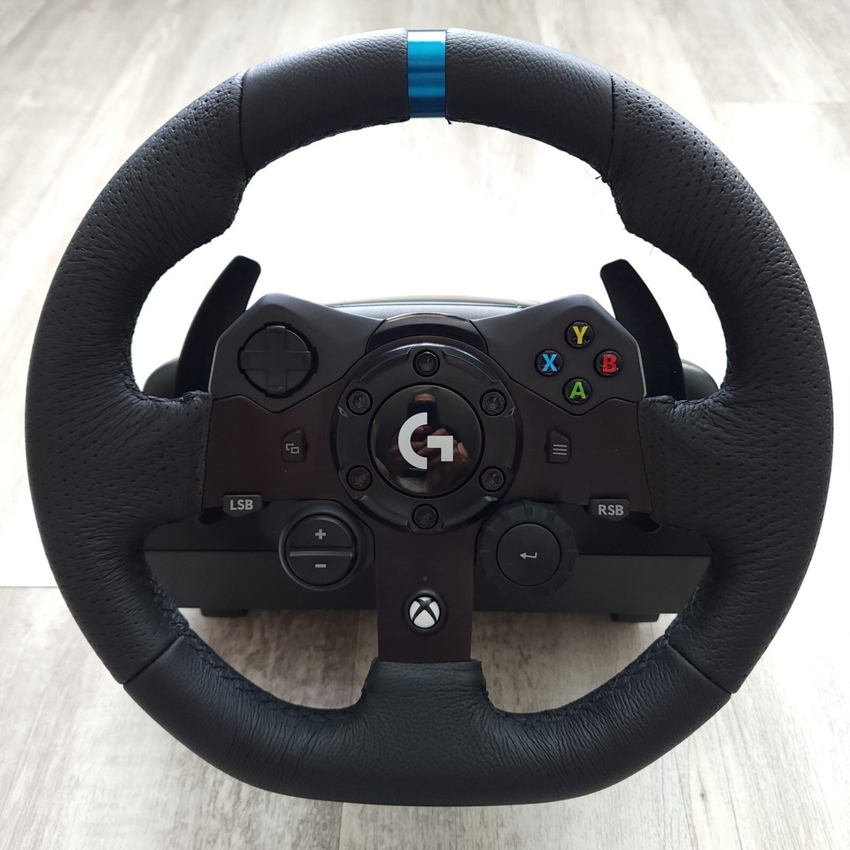 Logitech G923 Steering Wheel ONLY for Xbox One/PC (works w/G920 and G29 ...