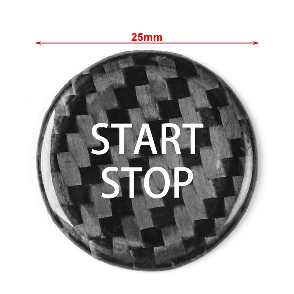 FIT Nissan GTR R35 2008-2016 Carbon Fiber Engine Start-Stop Push Button ...