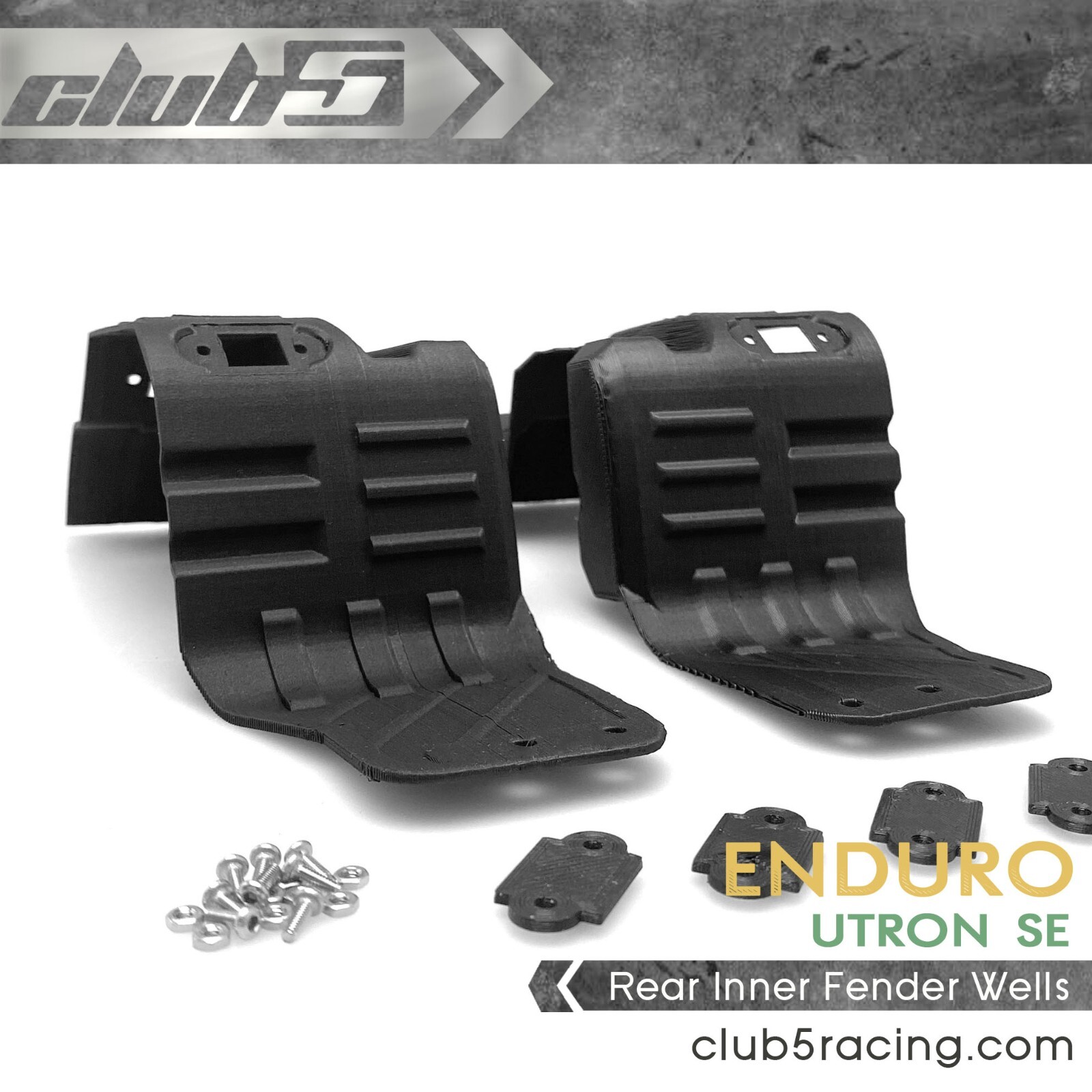 Rear Inner Fender Wells for Element Enduro Utron SE ( Rock Light ready ...