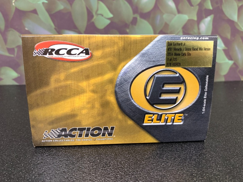 ACTION DALE EARNHARDT JR. #81 MENARDS/BRISTOL RACED WIN 2004 MONTE ...