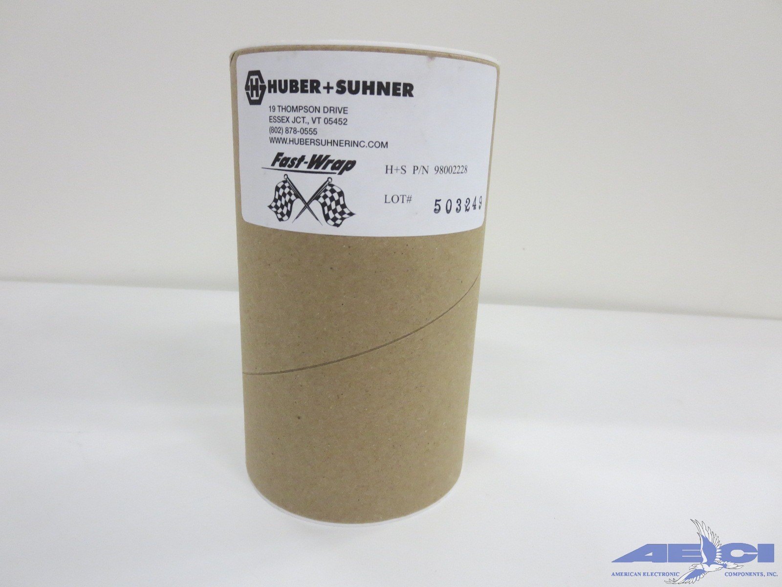 HUBER SUHNER 98002228 FAST-WRAP WEATHERPROOFING TAPE - 2 ROLLS PER TUBE ...