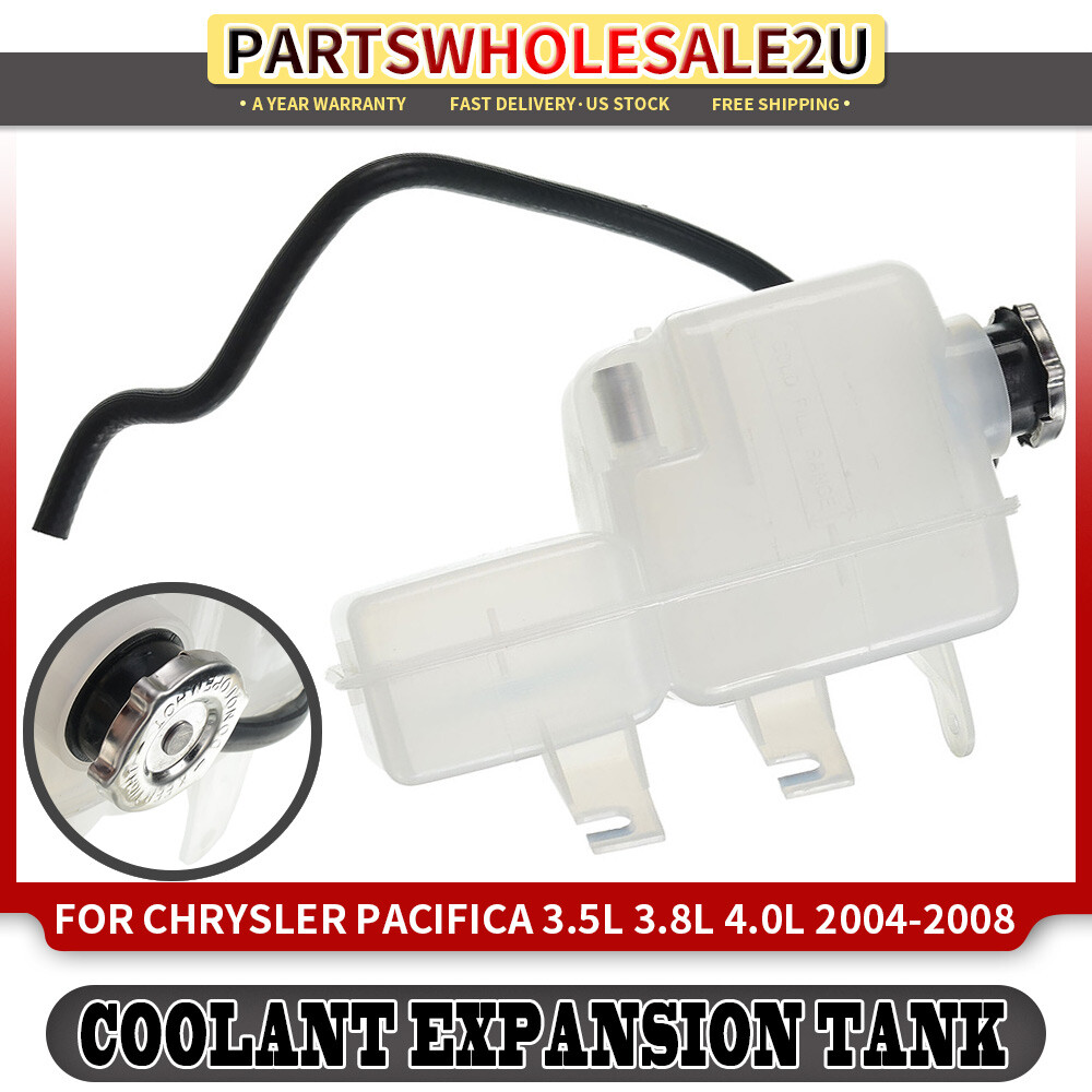 Pressurized Coolant Reservoir for Chrysler Pacifica 2004-2008 w/ Cap ...