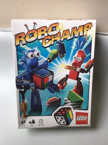 Lego Robo Champ Game 6+ Years 2-3 Players Manual Robot Figures Board ...