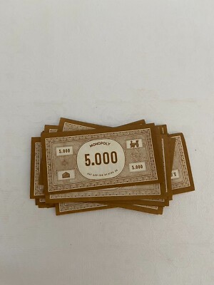 Monopoly 51 billets de 5000 | eBay