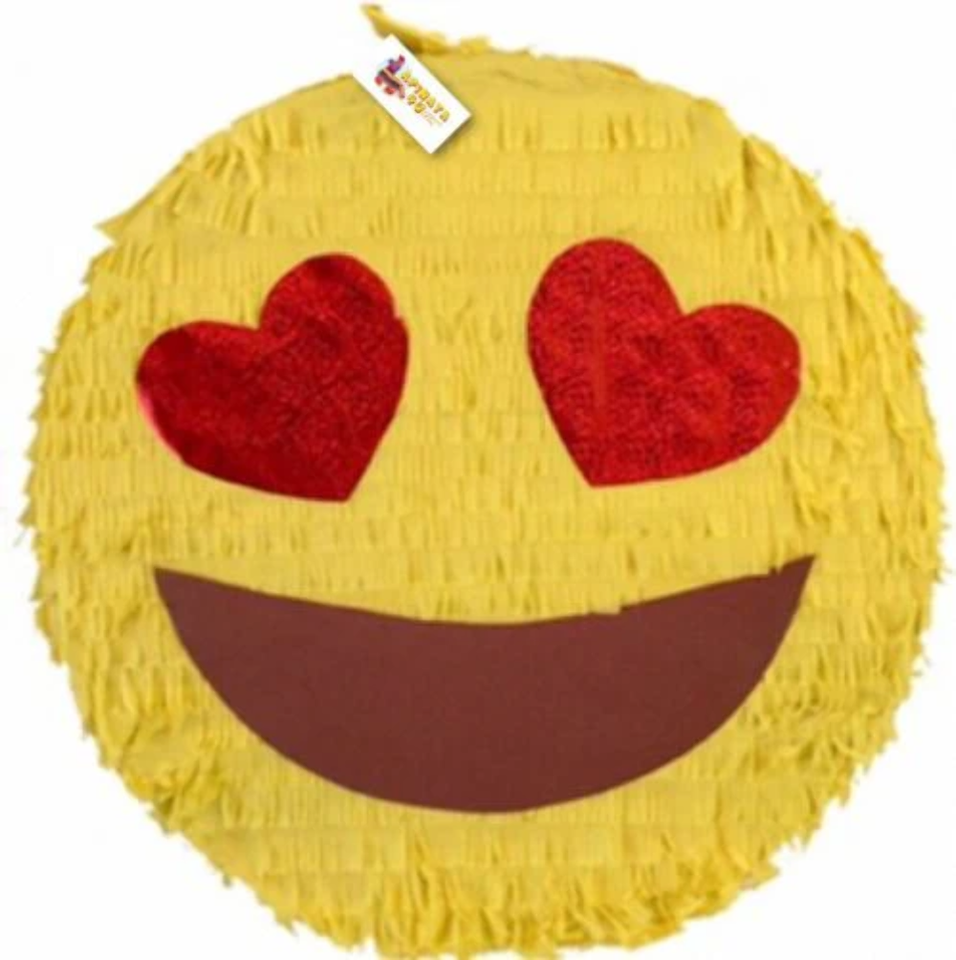 APINATA4U Emoticon Pinata 16" Emoticon Party Favors, Smiley Pinata | eBay