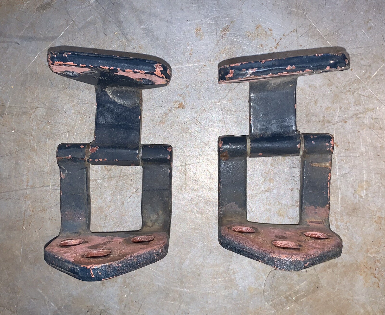 Set of MGB GT Rear Hatch Hinges. -S8 | eBay