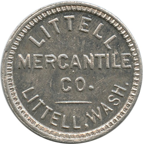 Littell Mercantile Co. Littell, Washington WA 10¢ Trade Token | eBay