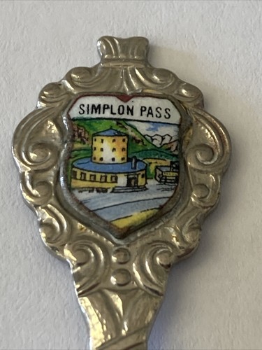 Simplon Pass Switzerland Vintage Souvenir Spoon Collectible | eBay