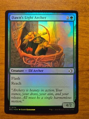 MTG Lorwyn Eclipsed - Dawn's Light Archer - ECL 174 - FOIL | eBay